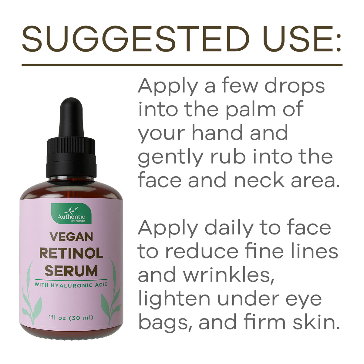 Retinol Face Serum – Hair Thickness Maximizer